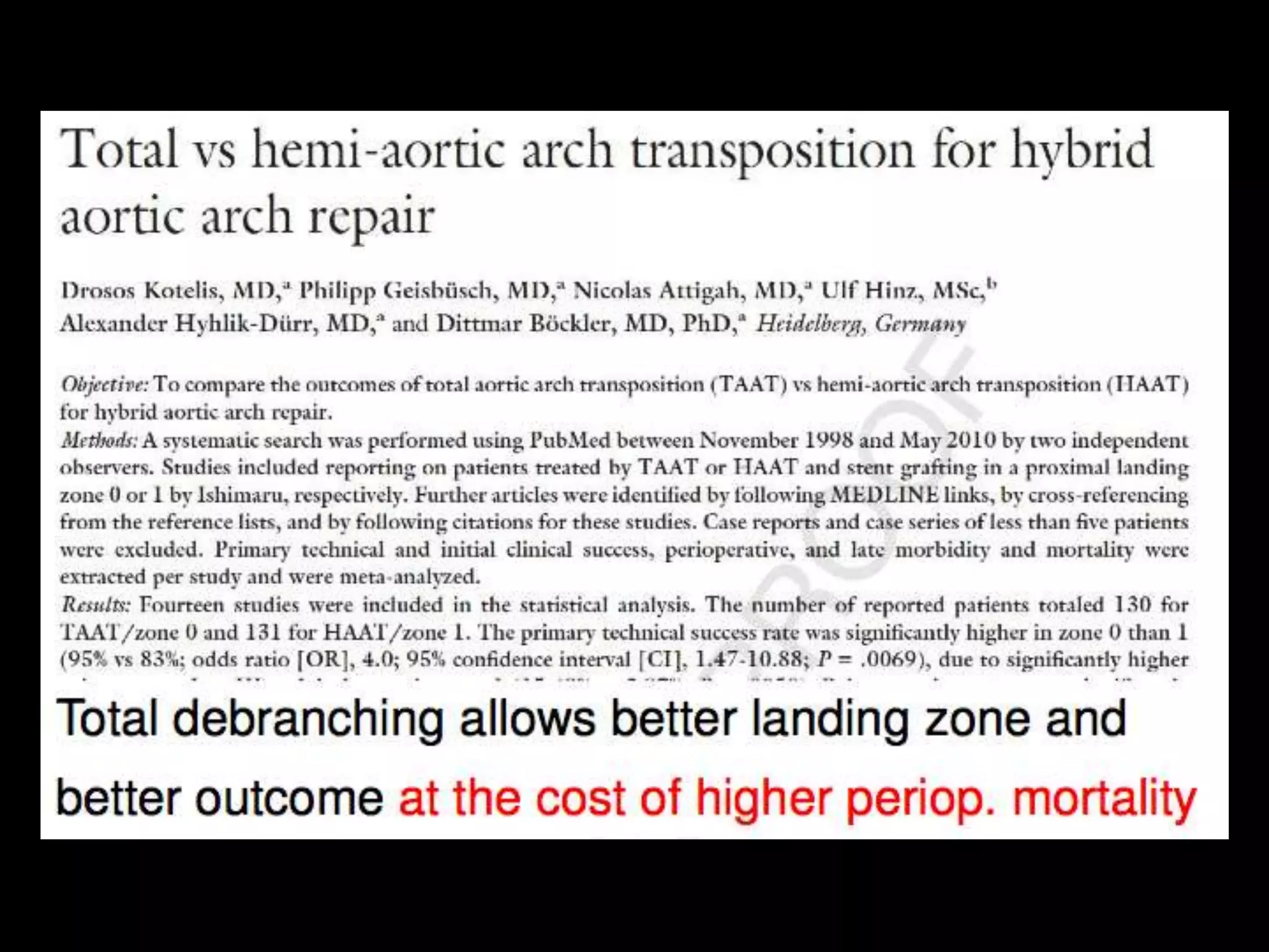 Complex Aortic Arch Surgery | PPTX