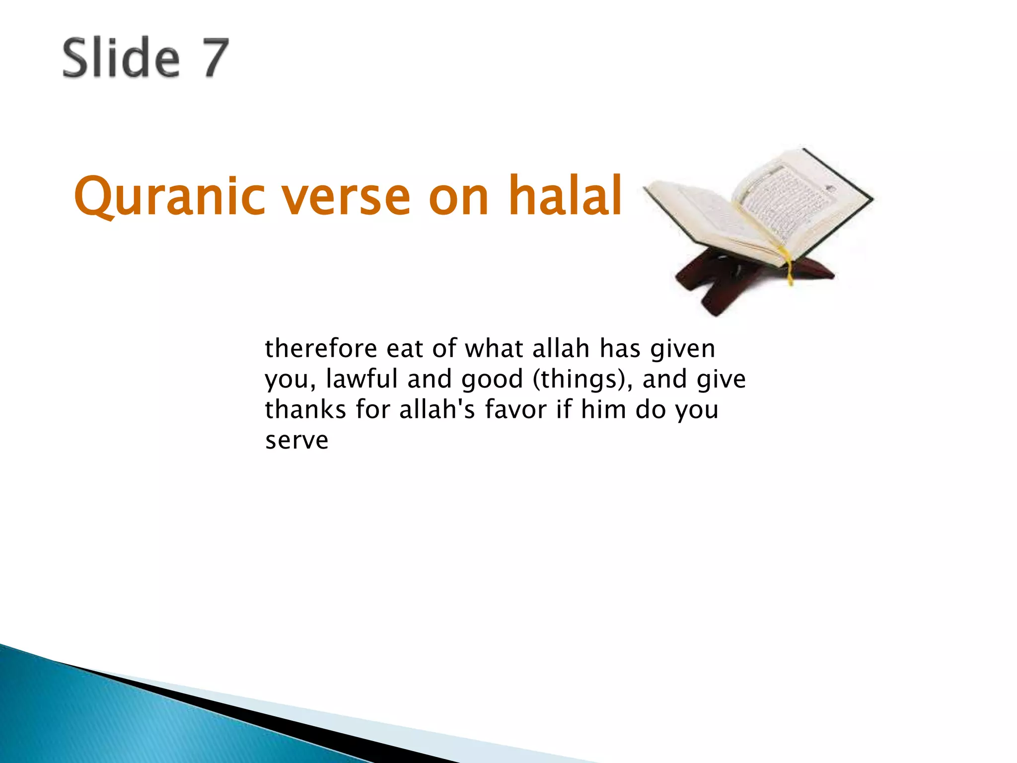 Halal And Haram Food | PPTX