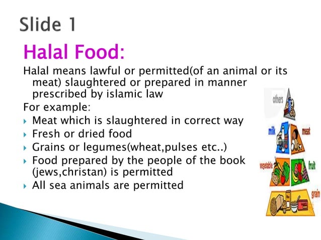Halal And Haram Food | PPTX