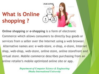 Online Shopping | PPTX