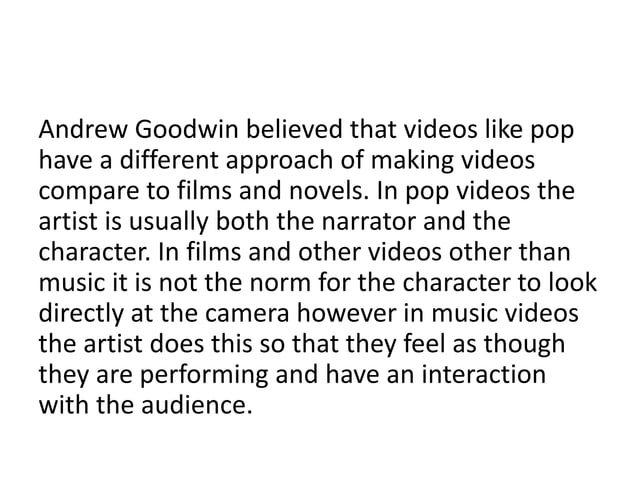 Andrew goodwin | PPTX