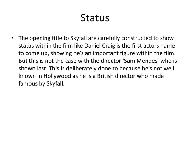 Skyfall - Opening Credits | PPT