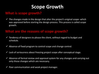 Work plan and Scope creep | PPT
