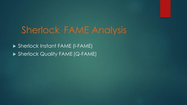 FAME (Fatty Acid Methyle ester) analysis | PDF