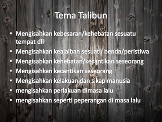 Talibun (Puisi Lama) | PPTX