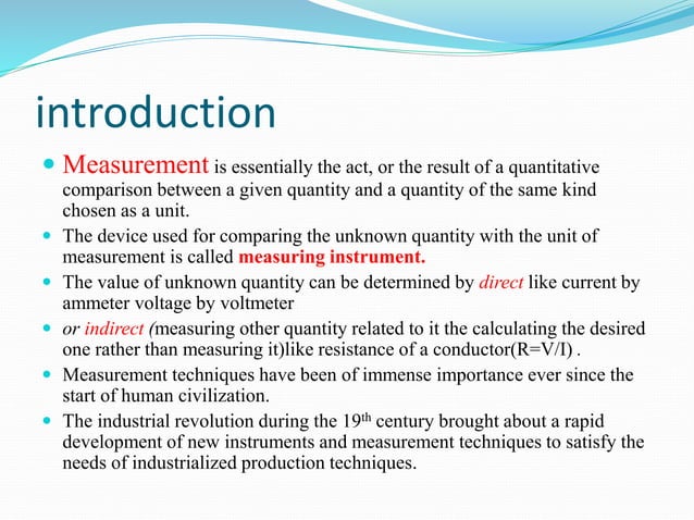 measurments | PPTX | Physics | Science