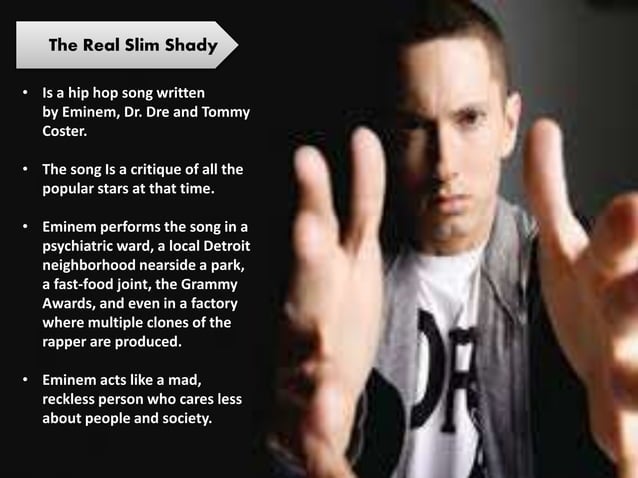 Eminem | PPTX | Hip Hop Music | Music