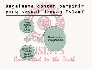 Islamisasi Ilmu Pengetahuan | PPT
