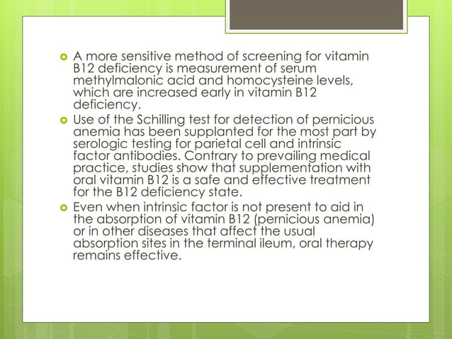 Vitamin B12 Deficiency | PDF