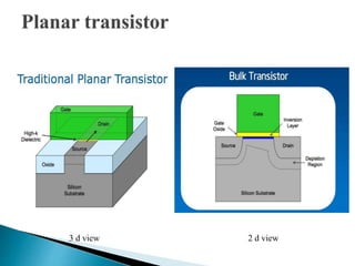 tri gate transistors | PPTX