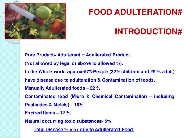 Adulteration Free Foods Check Adulteration At Home
