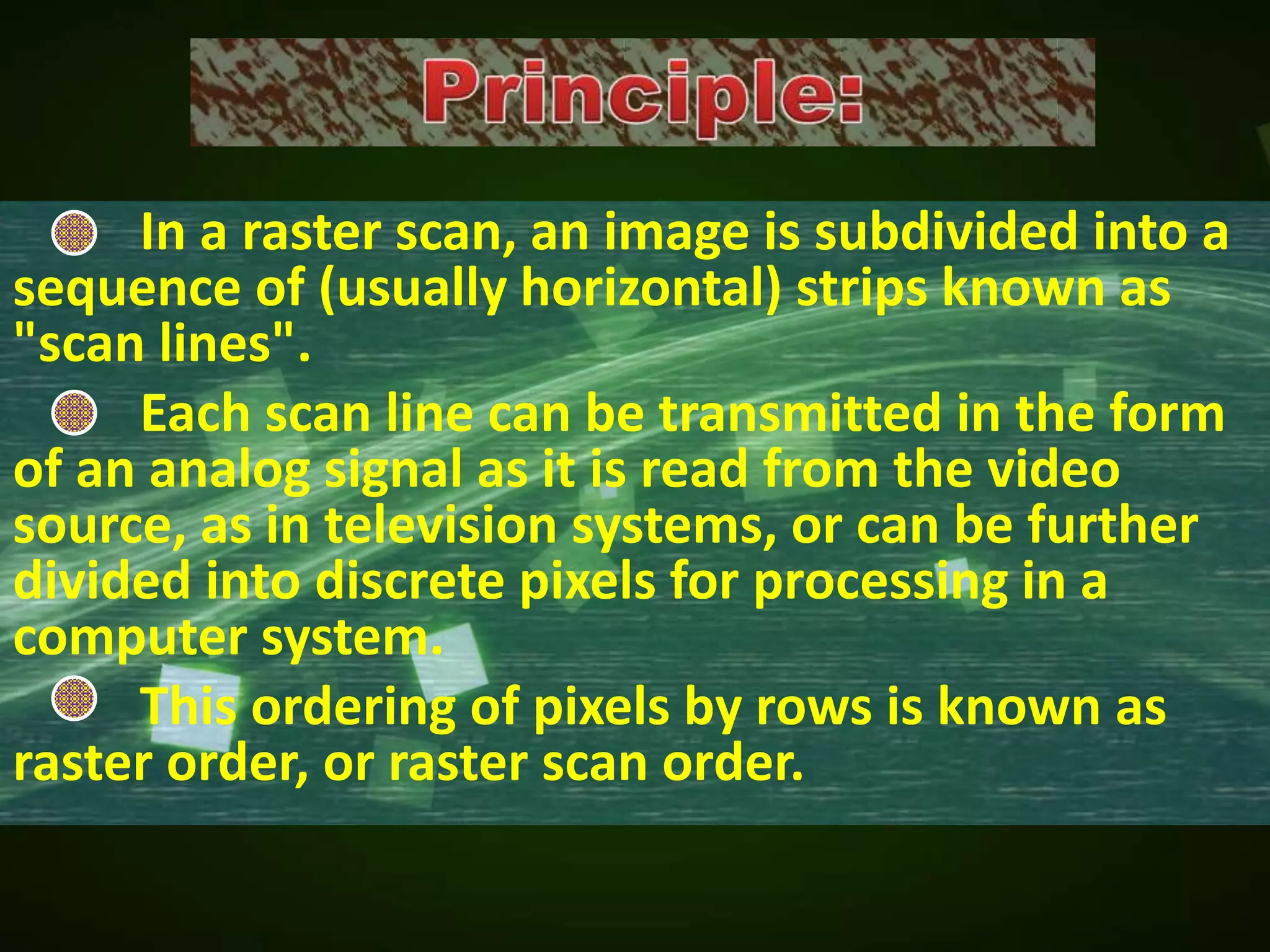 Raster Scan display | PPTX | Graphics Software | Computer Software and ...