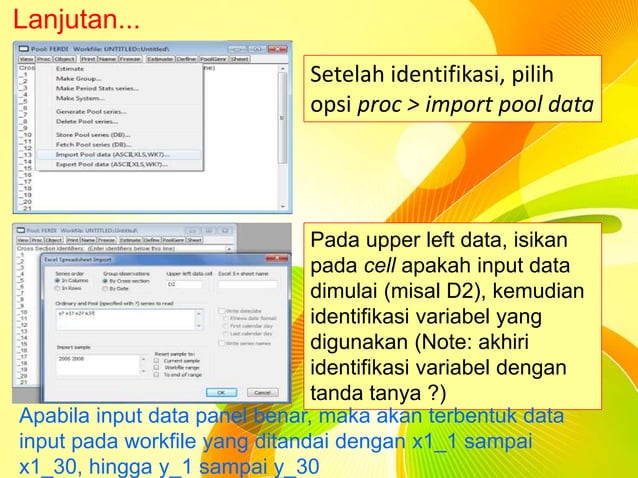 Regresi Data Panel | PPTX