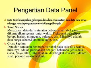 Regresi Data Panel | PPTX