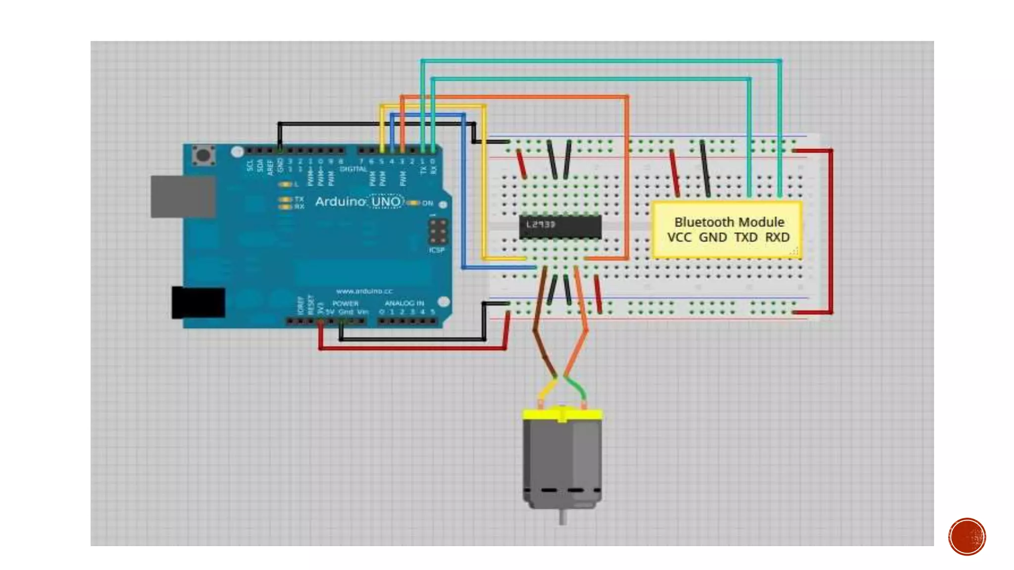 Control DC Motor via Bluetooth | PPTX