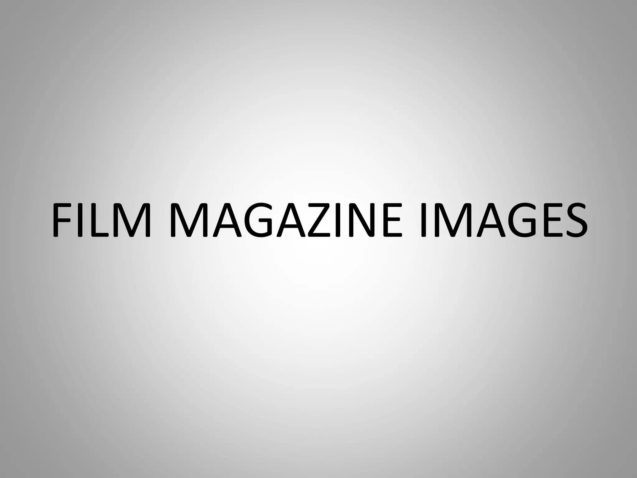 Editing of Magazine Image | PPT