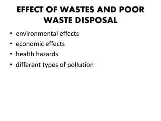 waste management | PPTX