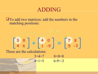 Matrix and Matrices | PPT