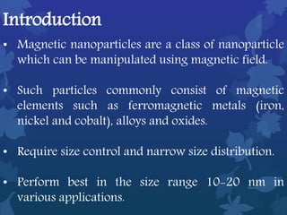 ferromagnetic nanomaterials | PPTX | Chemistry | Science