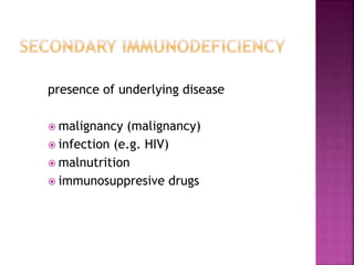 Adenosine deaminase (ADA) immunodeficiency | PPTX
