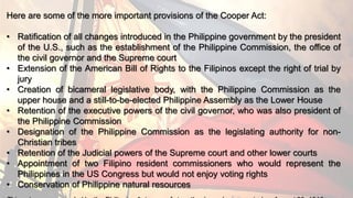 Organic Laws Implemented in The Philippines and Heroes | PPTX