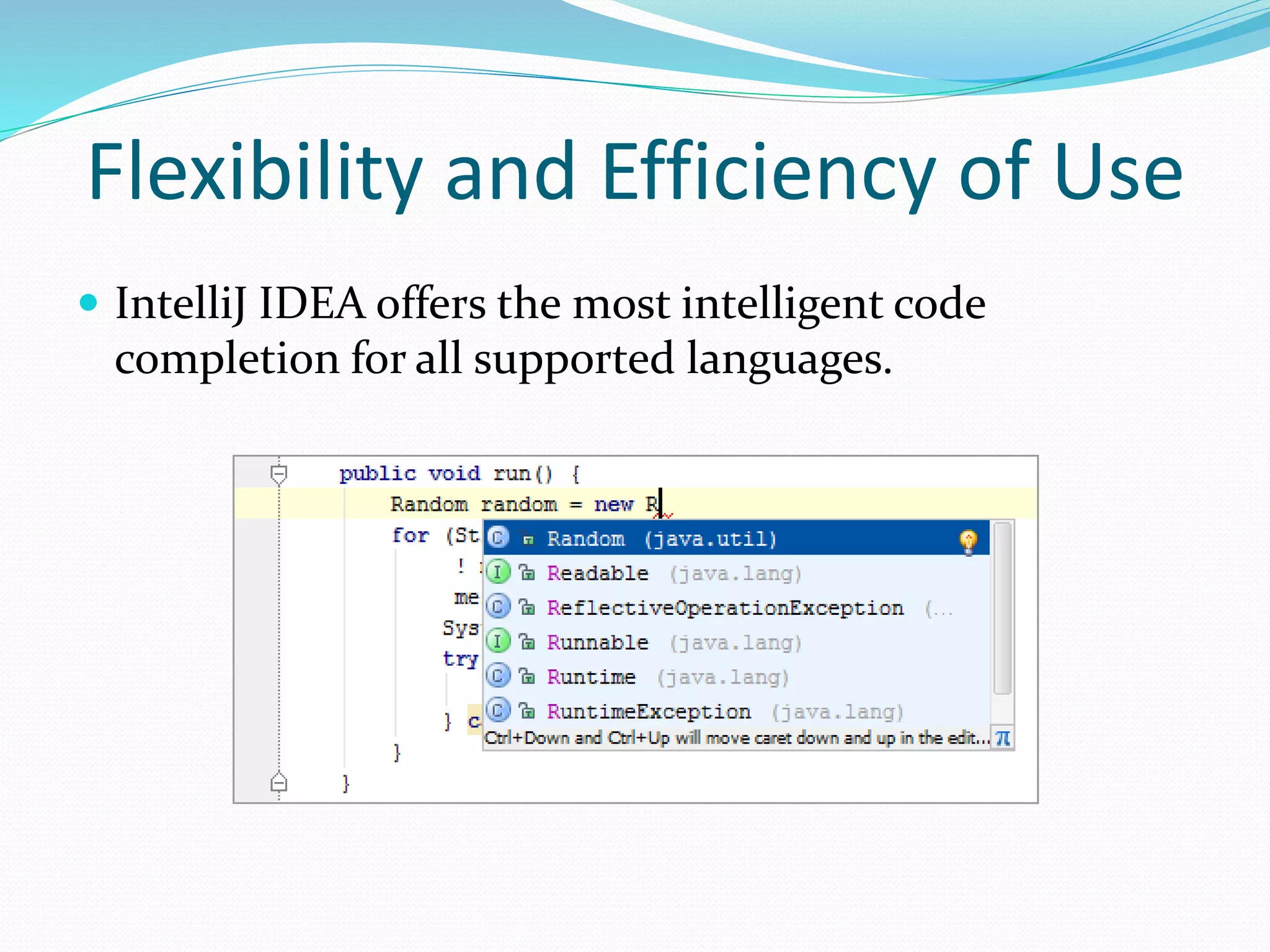 Usability Heuristics - IntelliJ IDEA | PPT