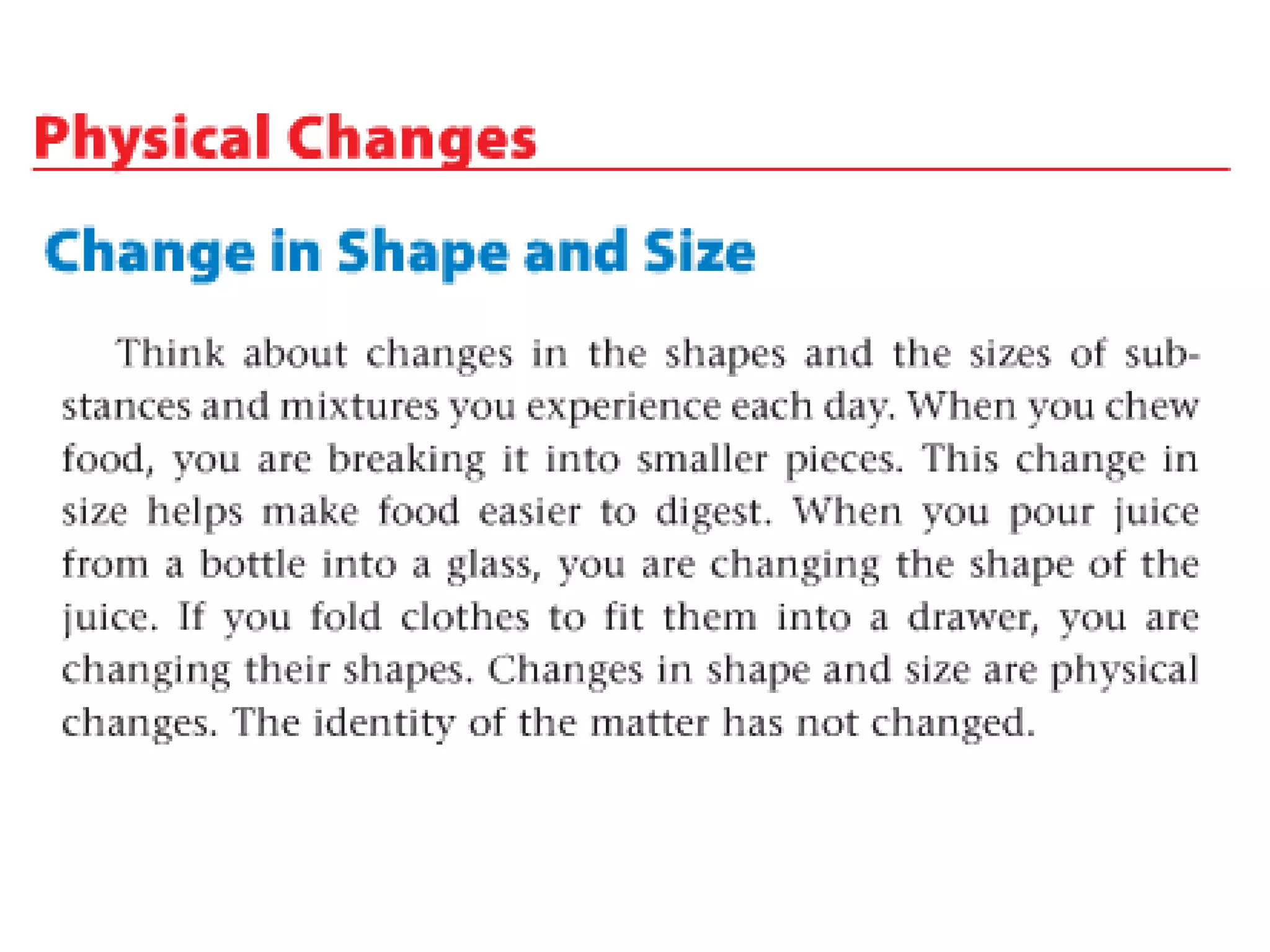 Grade 7 chapter 10 lesson 03 physical change | PPT