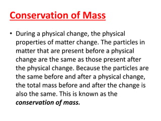 Grade 7 chapter 10 lesson 03 physical change | PPT