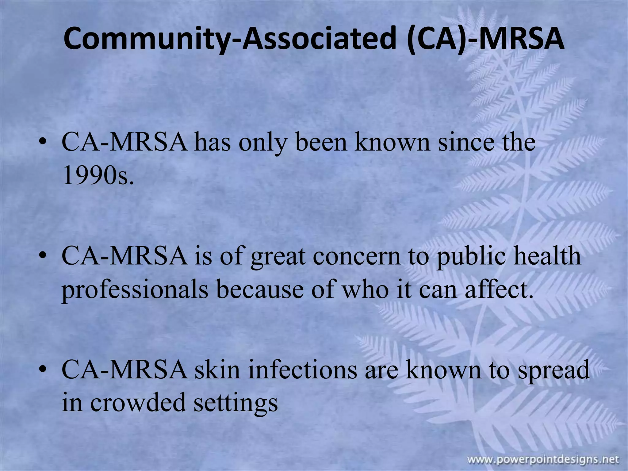 MRSA | PPTX