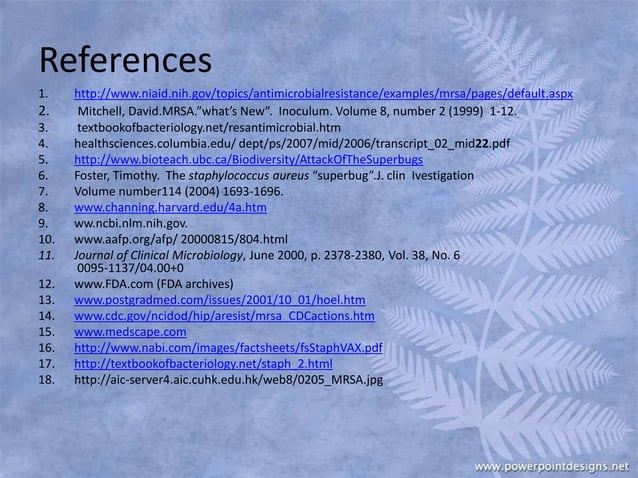 MRSA | PPTX