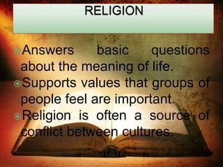 elements of culture | PPTX