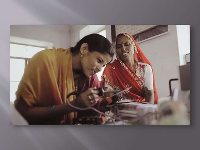 Shining Hope - Barefoot college | PPT