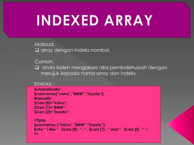 ARRAY | PPT