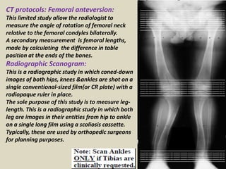 Presentation1.pptx, radiological imaging of anteversion angle. | PPT