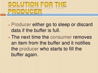 Producer Consumer | PPT