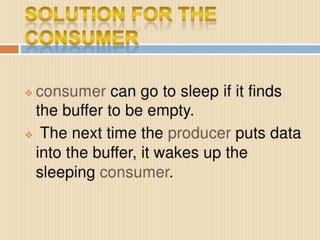 Producer Consumer | PPT