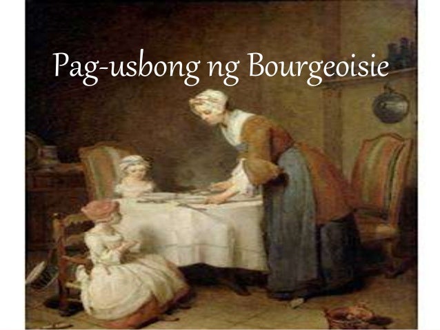 bourgeoisie