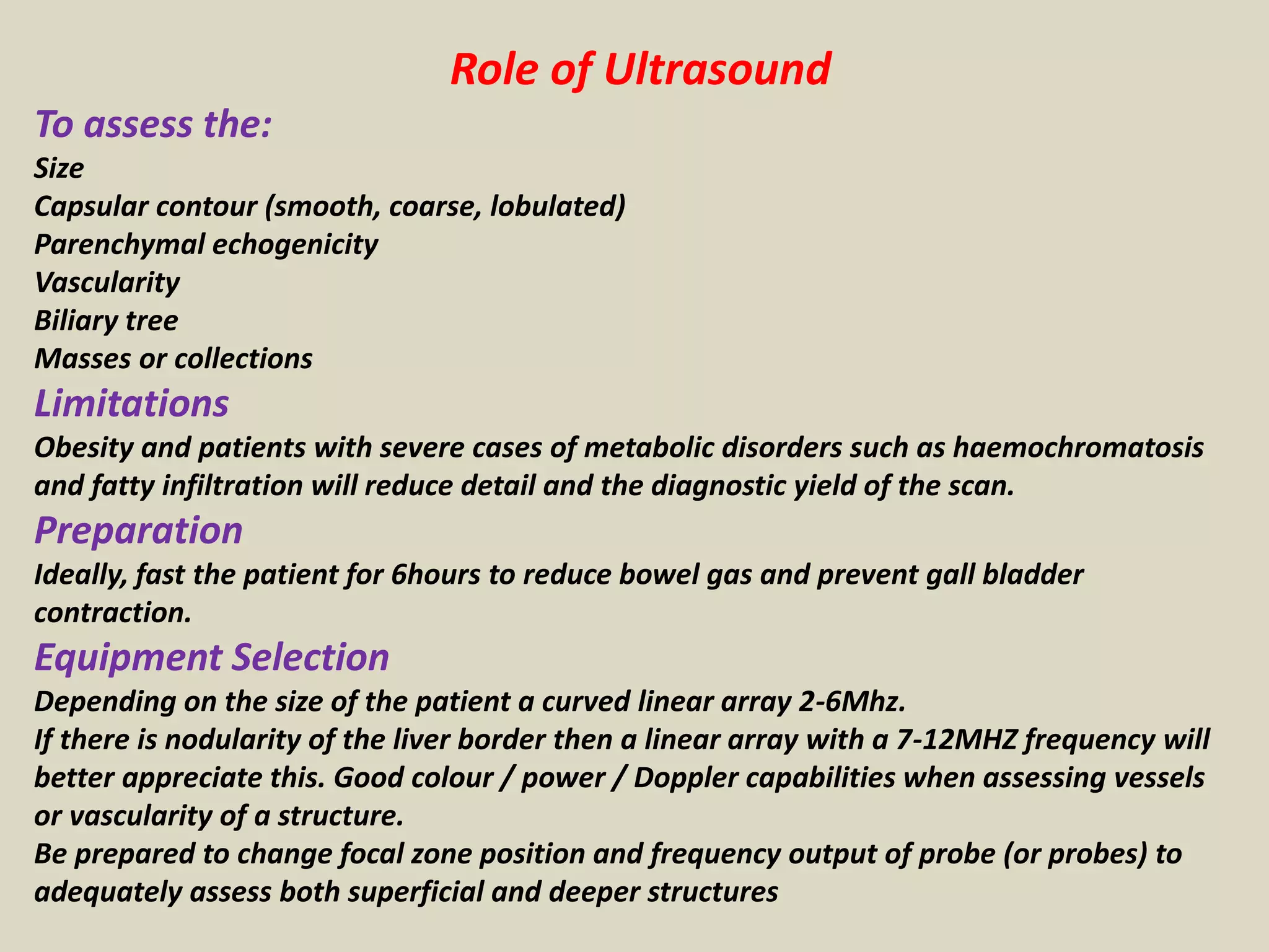 Presentation1.pptx, ultrasound examination of the liver and gall ...