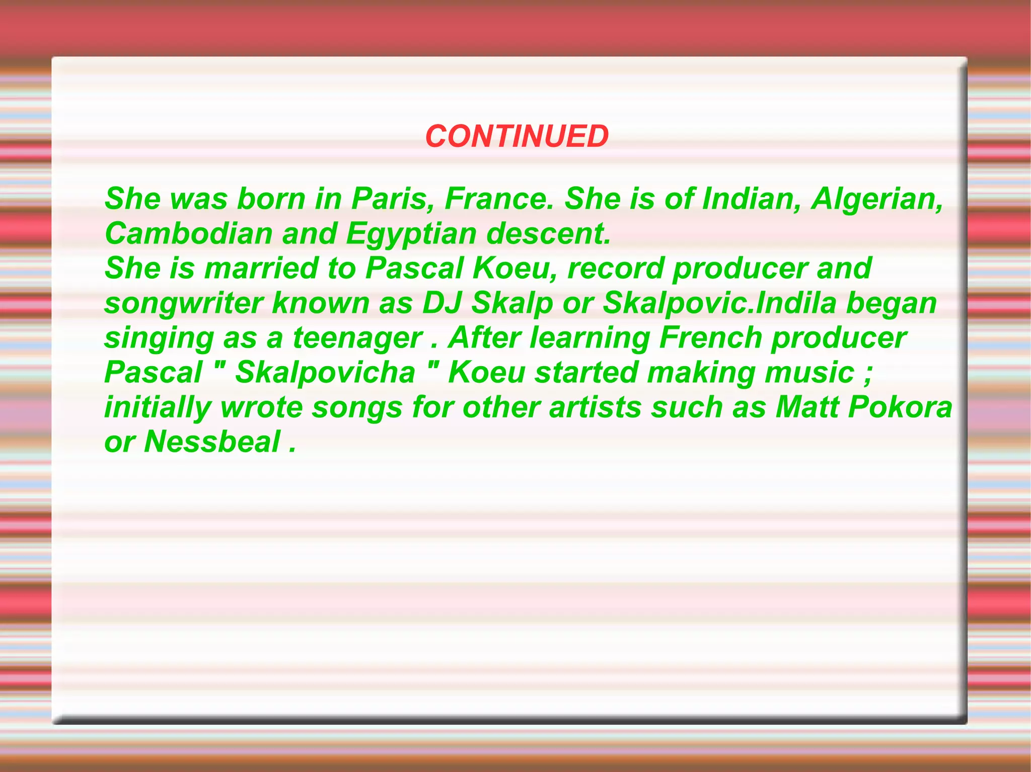 Presentation 1 | ODP