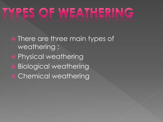 Weathering & Erosion | PPTX