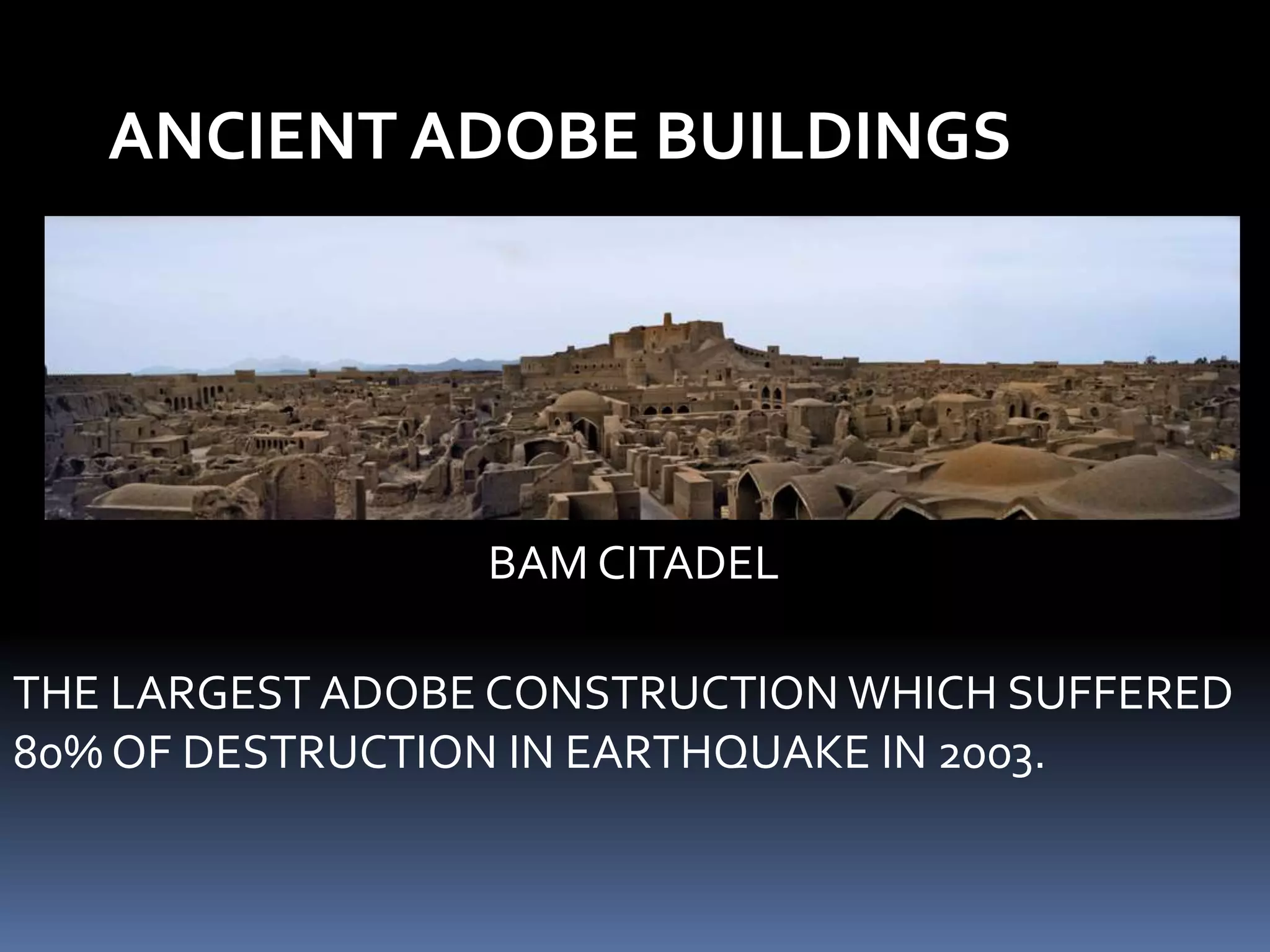 Adobe construction | PPTX