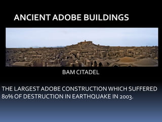 Adobe construction | PPTX