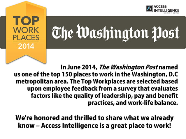 Access Intelligence | PPT