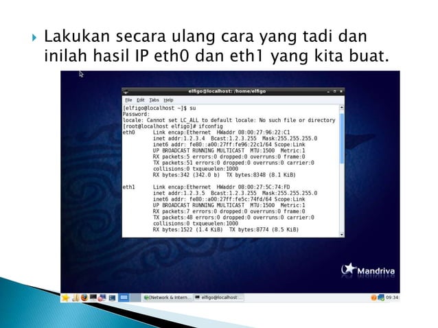 setting ip mandriva | PPT