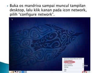 setting ip mandriva | PPTX