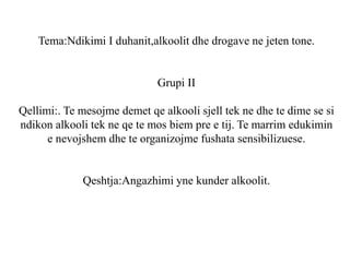 Alkooli | PPT