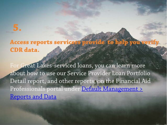 12 Steps to CDR Challenges | PPT