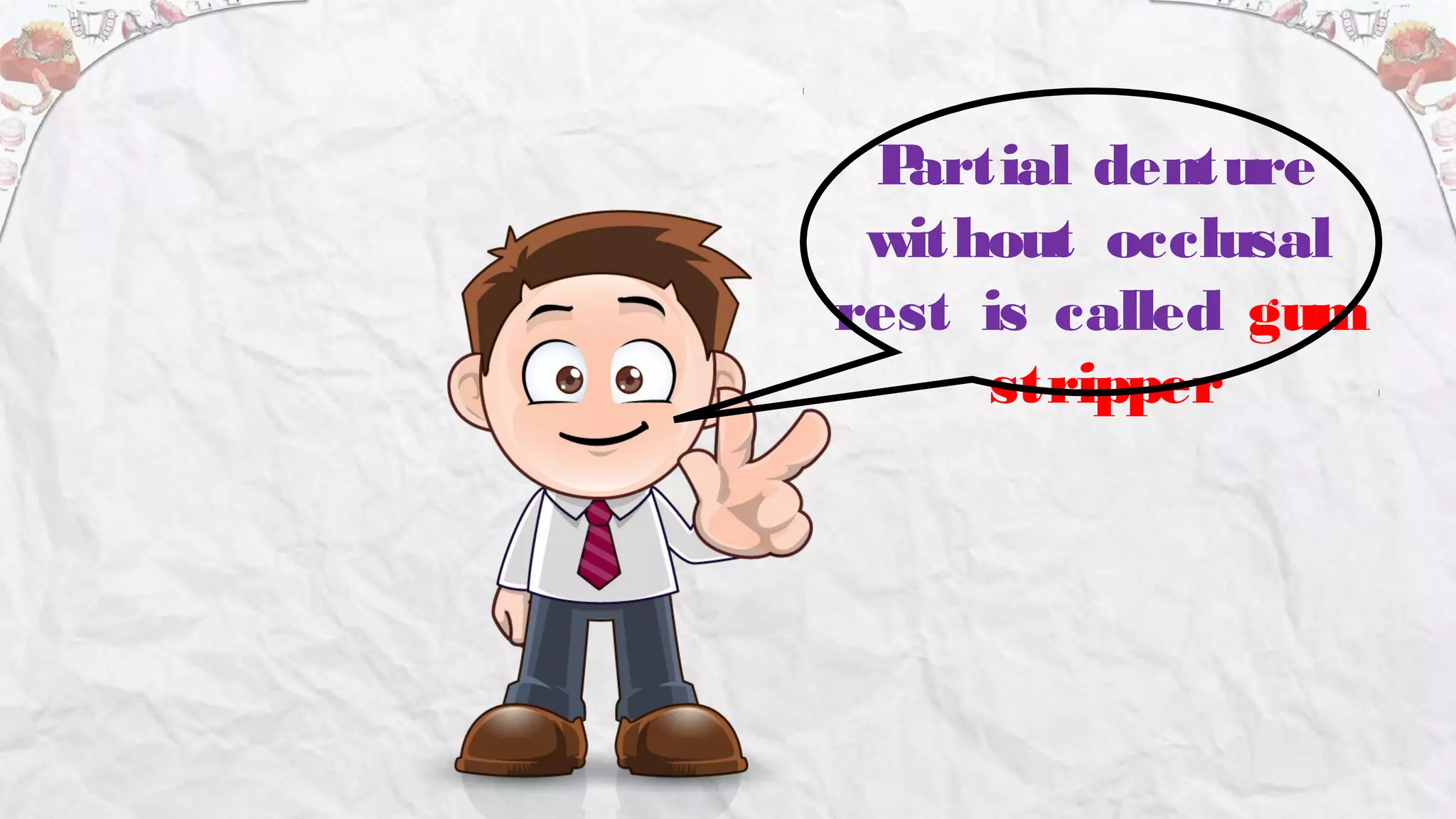 Rest and Rest Seat preparation..removable partial denture | PPT