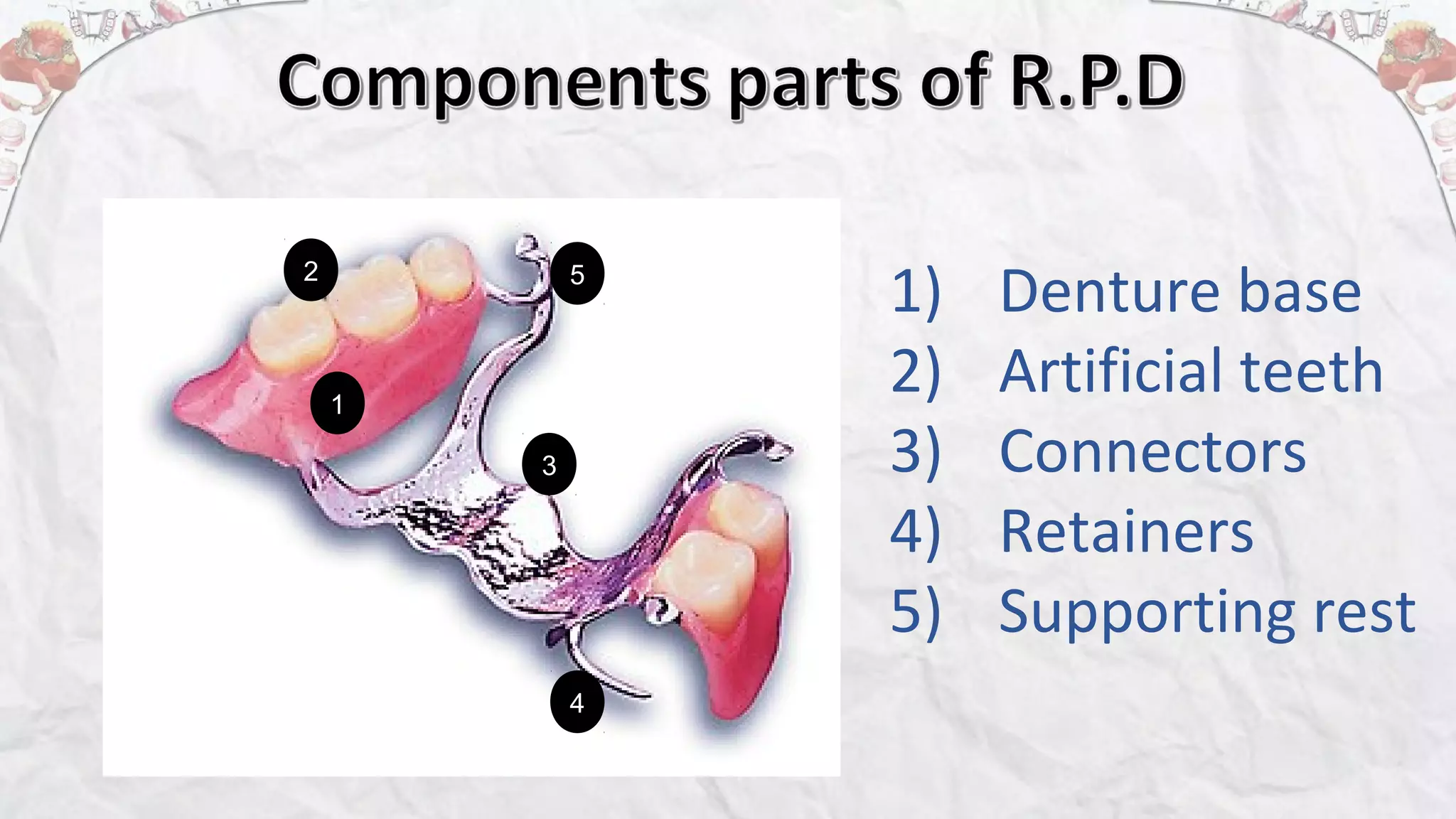 Rest and Rest Seat preparation..removable partial denture | PPT