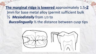 Rest and Rest Seat preparation..removable partial denture | PPT
